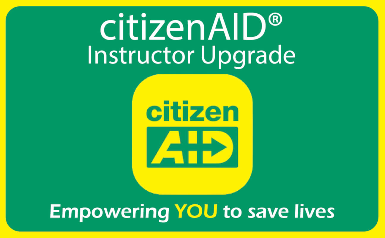 citizenAID Instructor Upgrade Course - Online and Classroom